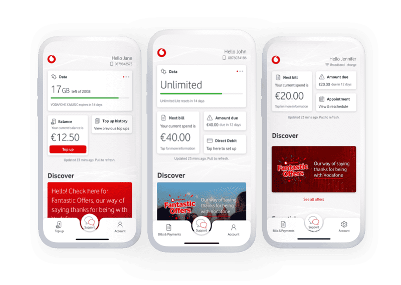 Join The Vodafone RED Start | Vodafone Ireland
